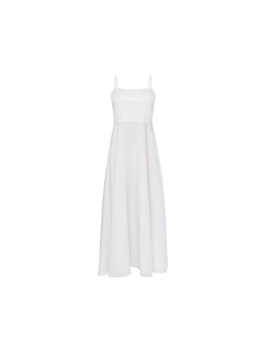 White Pati Strap Corset Dress – KNYT STUDIOS